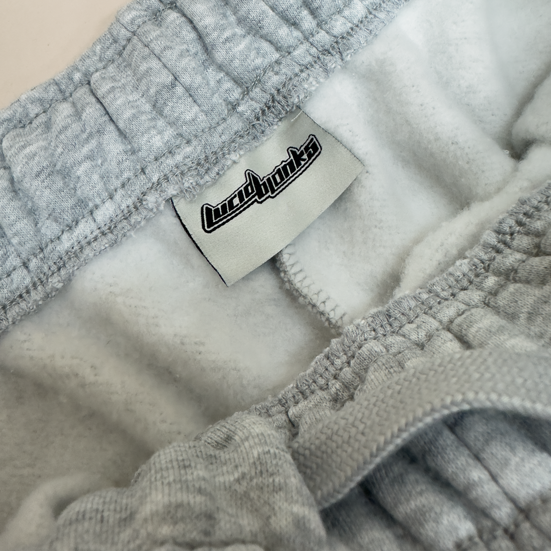 350 GSM 'Heather Grey' Fleece Sweatpants – LucidBlanks