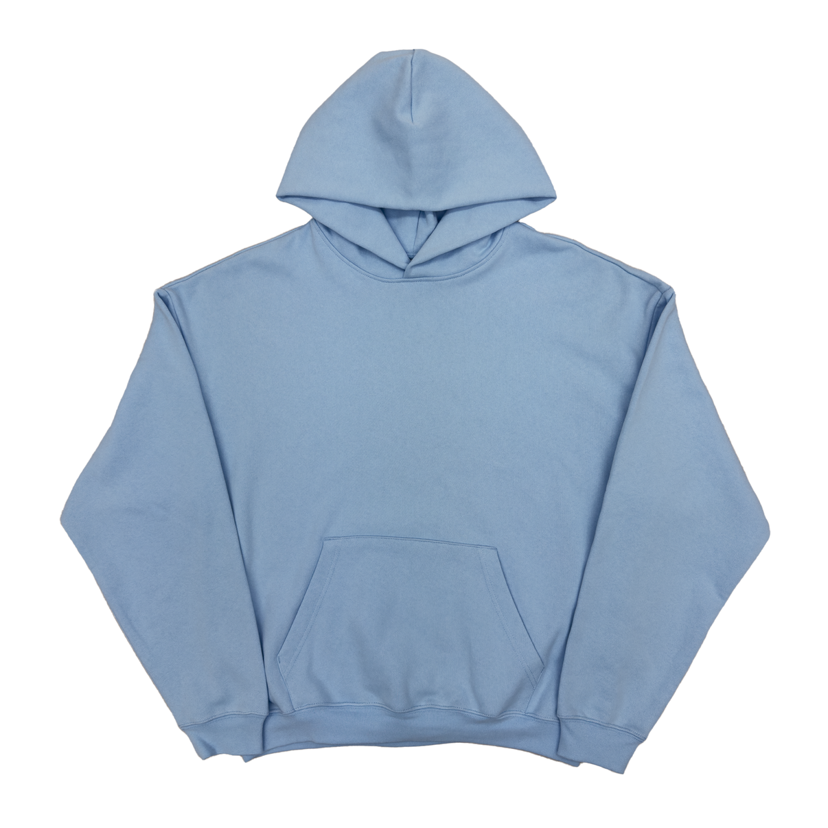 600 GSM 'Baby Blue' Core Hoodie – LucidBlanks