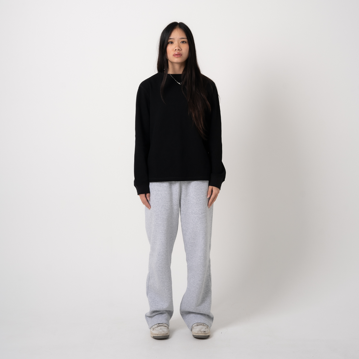 'Black' Thermal Long Sleeve – LucidBlanks